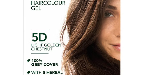 Herbatint Permanent Haircolour Gel 5D Light Golden Chestnut ...