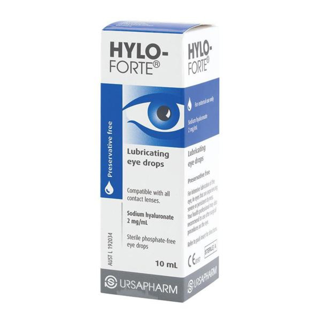 Hylo Forte Eye Drops 10ml | HealthPorter NZ