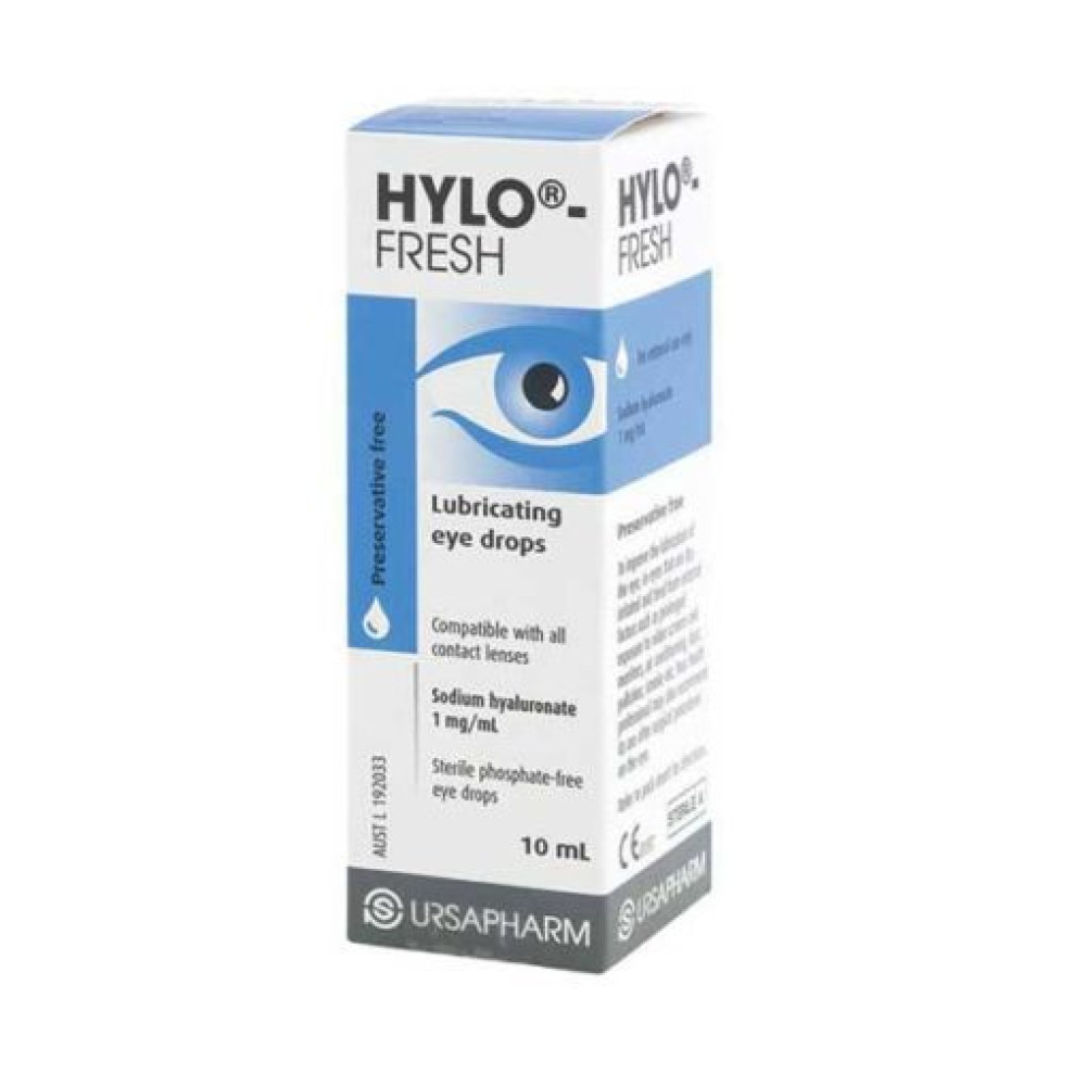 Hylo Fresh Eye Drops 10ml | HealthPorter NZ