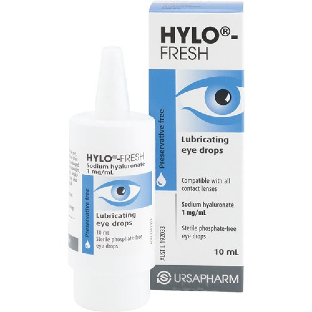 Hylo Fresh Eye Drops 10ml | HealthPorter NZ