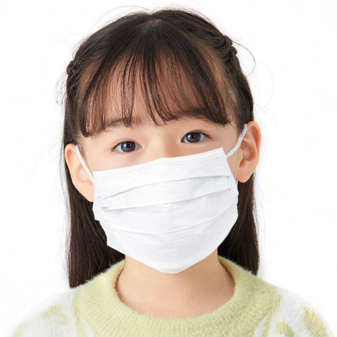 Kids Surgical Face Masks with Ear Loops Single Piece - HealthPorter ...