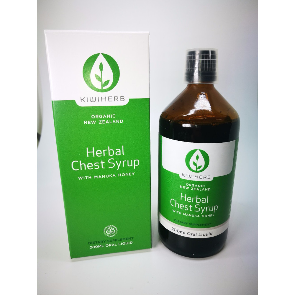 Kiwiherb Herbal Chest Syrup 200ml - HealthPorter