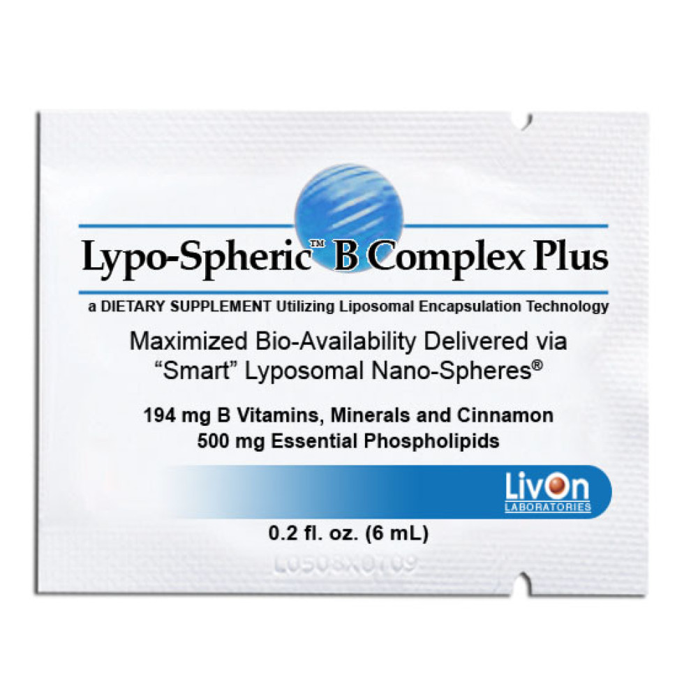 Livon Labs Lypo-Spheric B Complex Plus - HealthPorter NZ