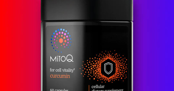 MitoQ Curcumin 60 Capsules | Turmeric | HealthPorter NZ