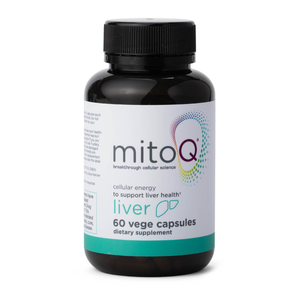 MitoQ Liver 60 Capsules | Liver Detox | HealthPorter NZ