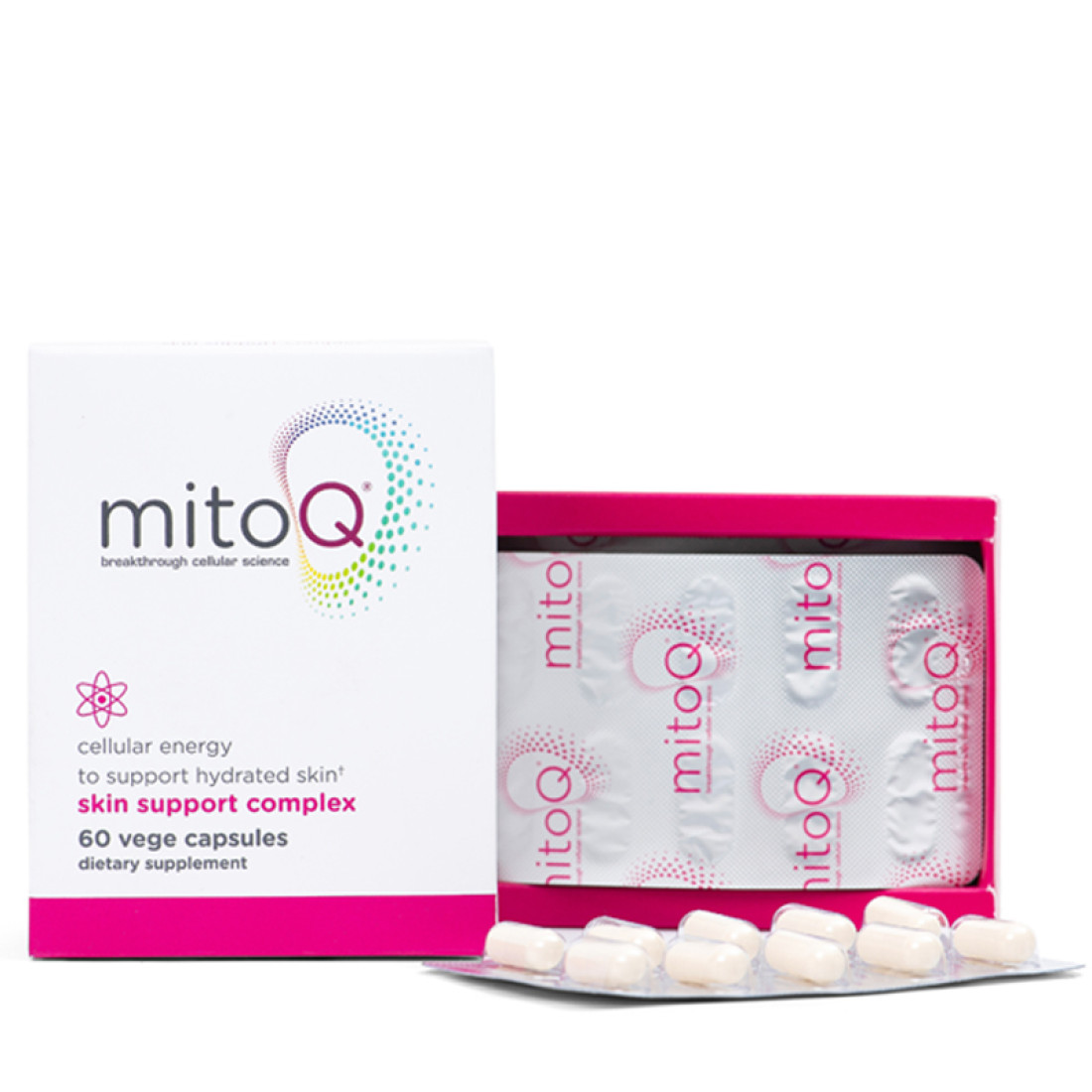 MitoQ Skin Support Complex | Brighter Skin | HealthPorter NZ