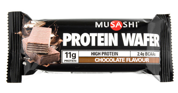 Musashi Protein Wafer Bars Chocolate Flavour 11g - Healt ...