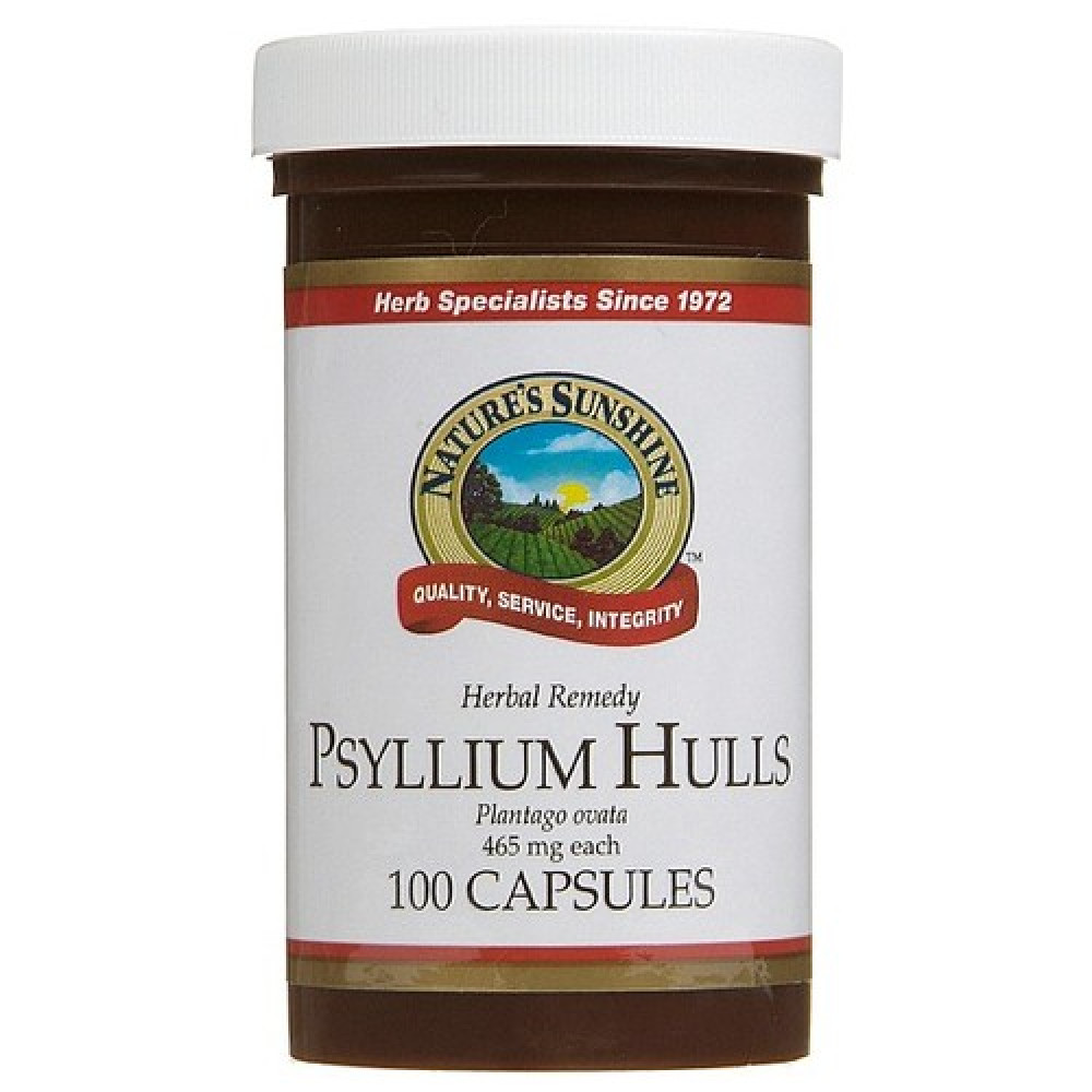 Nature’s Sunshine Psyllium Hulls 100 Capsules - Health ...