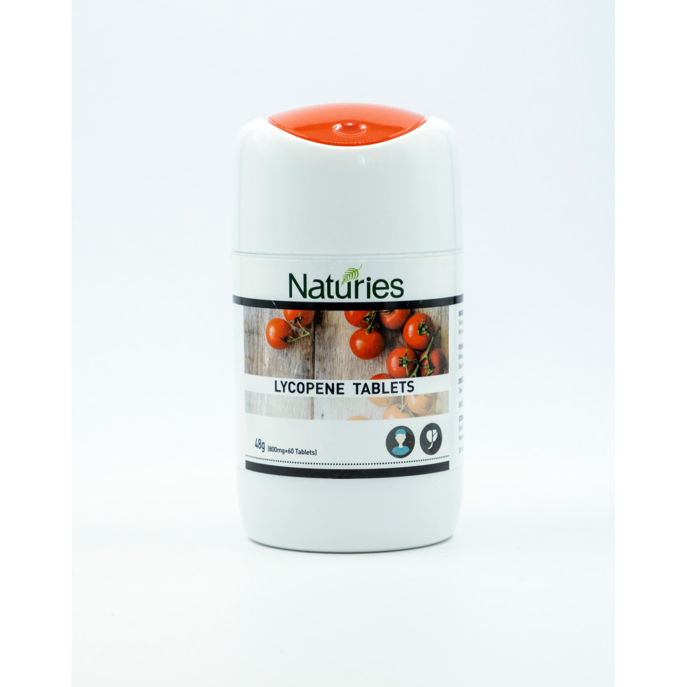 Naturies Lycopene 60 Tablets | HealthPorter NZ