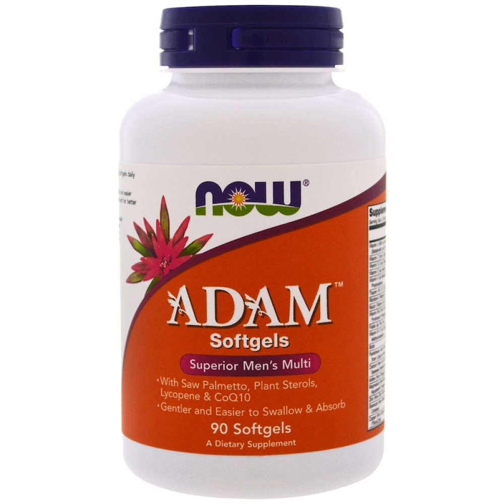 Now Foods Adam Superior Men's Multi 90 Softgels - Health ...