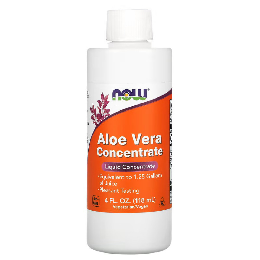 Aloe Vera Concentrate Liquid - Now Foods | HealthPorter NZ