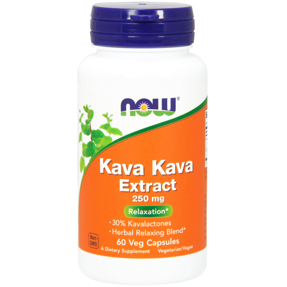 Kava : Now Foods Kava Kava Extract 250mg 60 Capsules - H ...