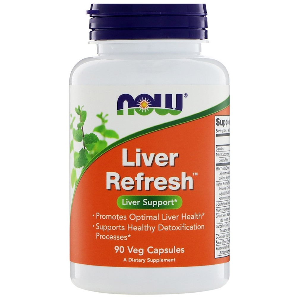 Now Foods Liver Refresh Liver Support 90 Capsules - Heal ...
