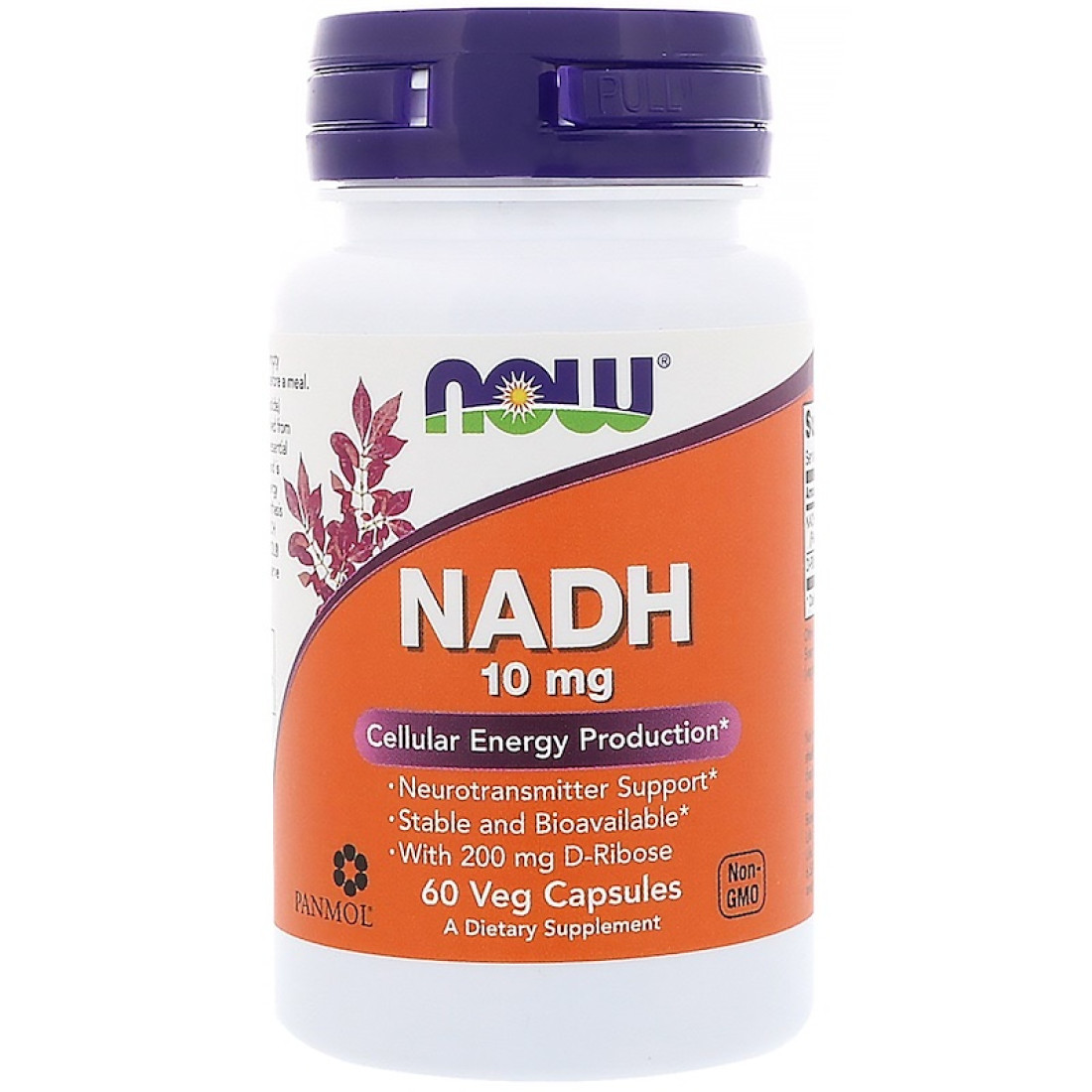 Now Foods NADH 10mg 60 Capsules - HealthPorter