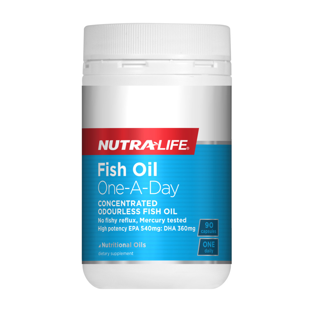 Fish Oil Capsules Odourless - NutraLife | HealthPorter NZ