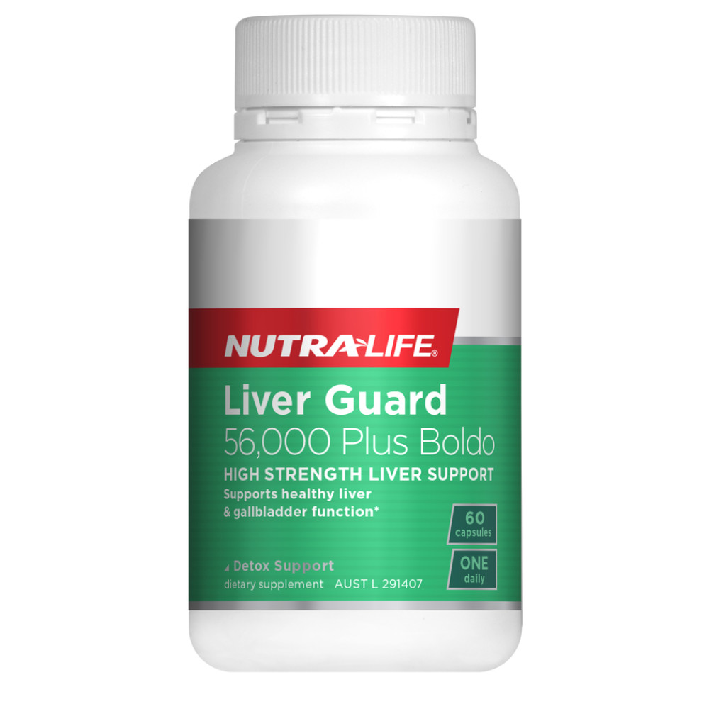 NutraLife Liver Guard 56000mg Plus Boldo 60 Capsules - H ...