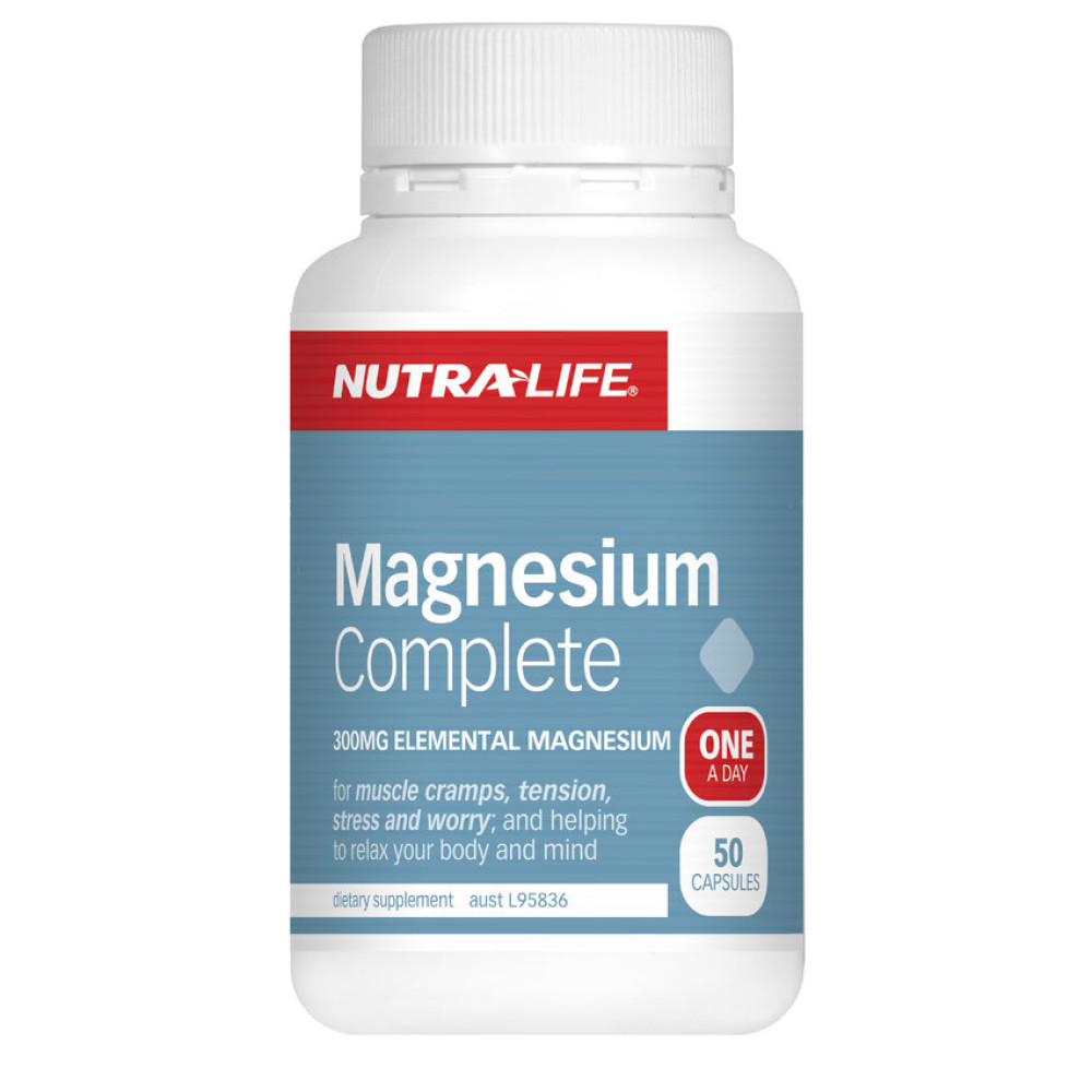 NutraLife Magnesium Complete 50 Capsules - HealthPorter
