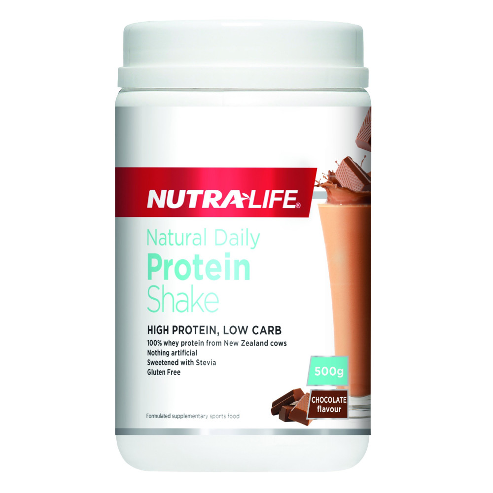 NutraLife Natural Daily Protein Chocolate 500g - HealthP ...