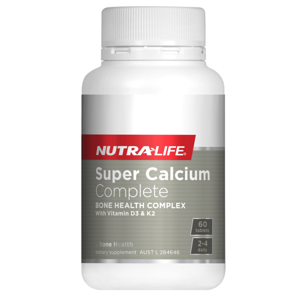 NutraLife Super Calcium Complete 60 Tablets - HealthPorter