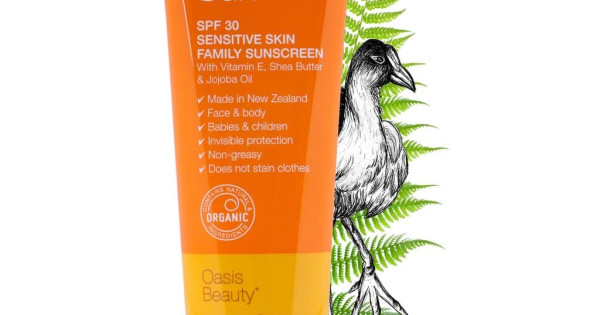 Oasis Sun SPF 30 Family Sunscreen (250ml Family Size)