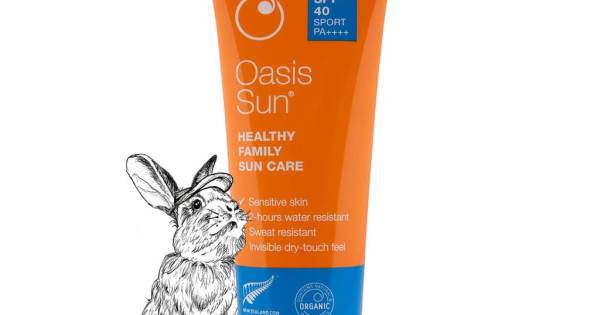 Oasis Sun SPF 40 Sport Dry-Feel Sunscreen 100ml - Health ...