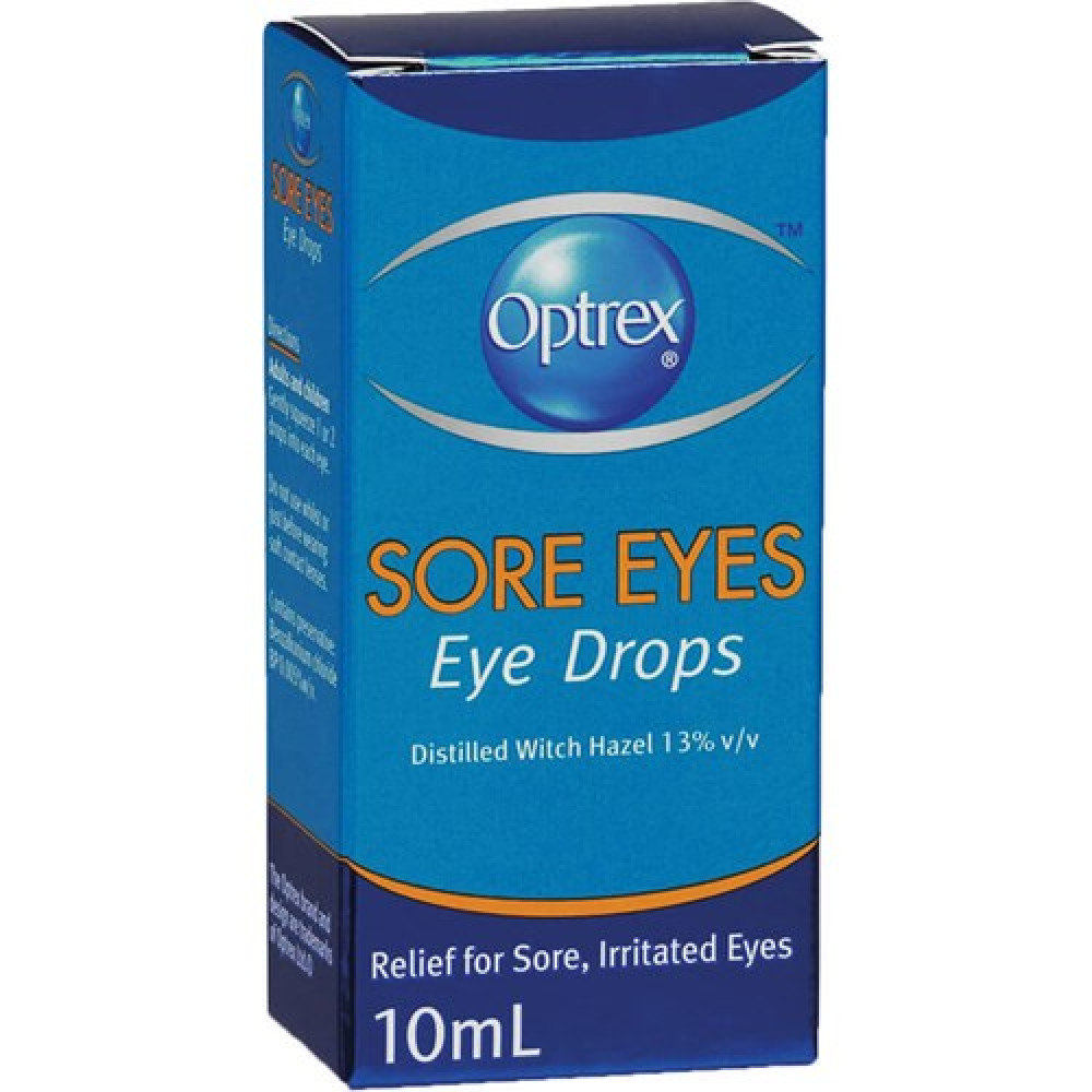 Optrex Sore Eyes Eye Drops 10ml - Health Porter
