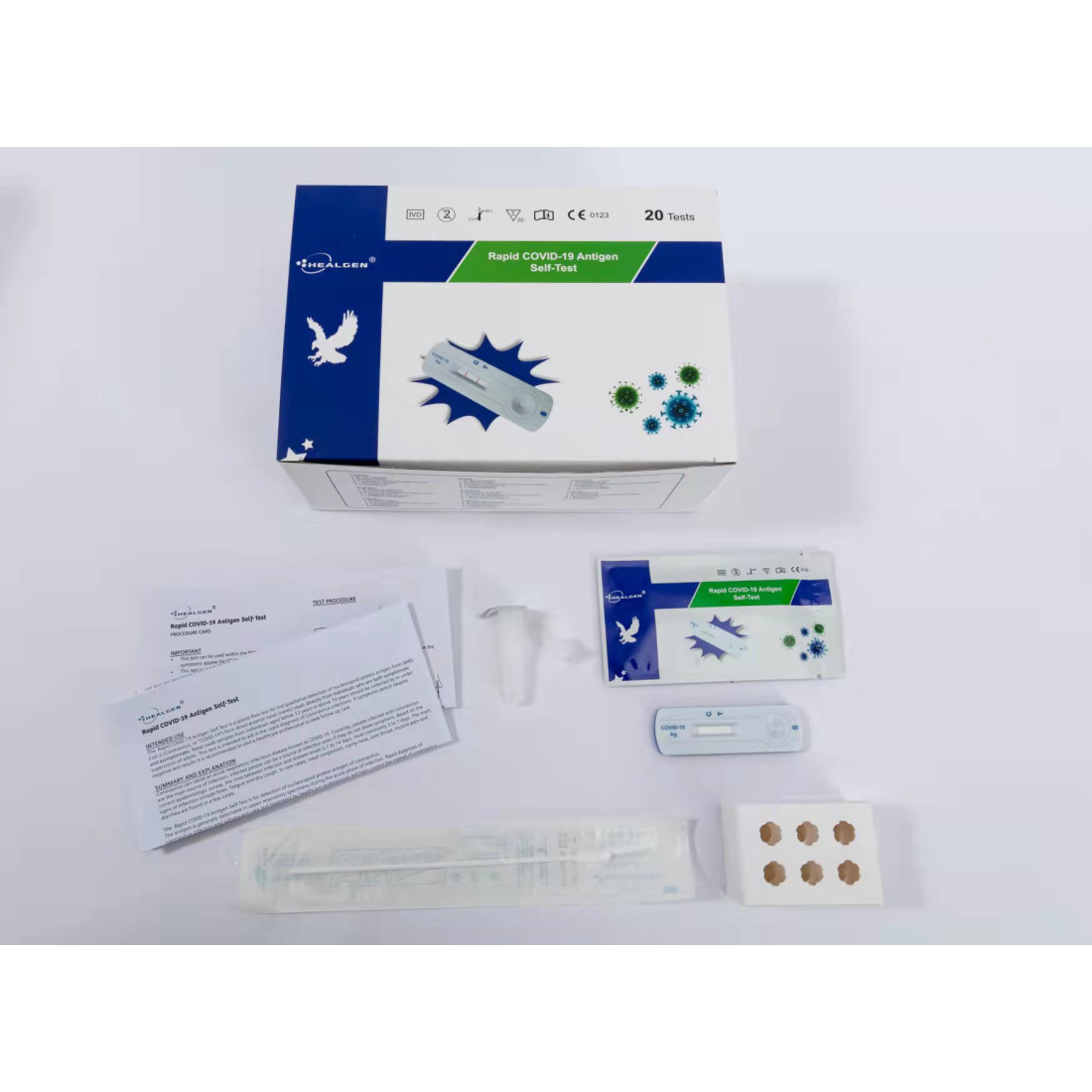 Rapid Antigen Tests (RATs) Pack of 20s | HealthPorter NZ