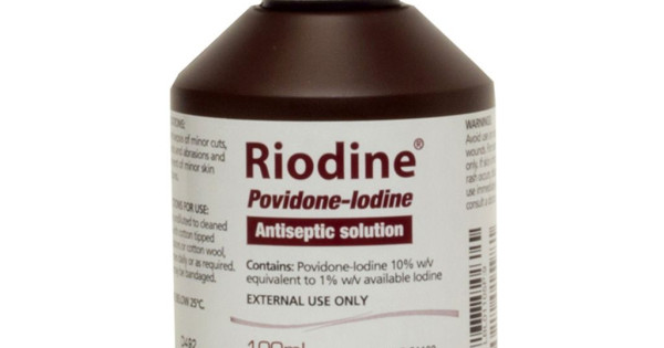Riodine Povidone Iodine Antiseptic Tincture | HealthPorter ...