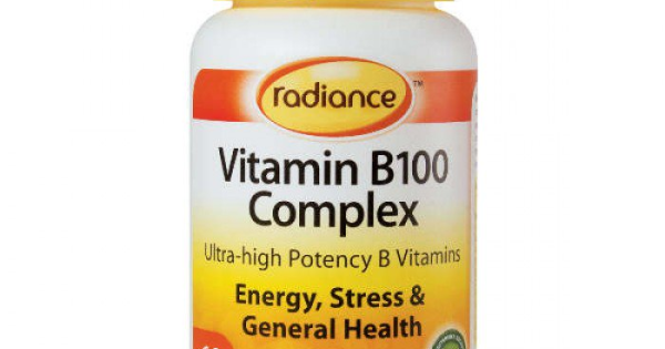 Radiance Vitamin B100 Complex 60 Capsules - HealthPorter