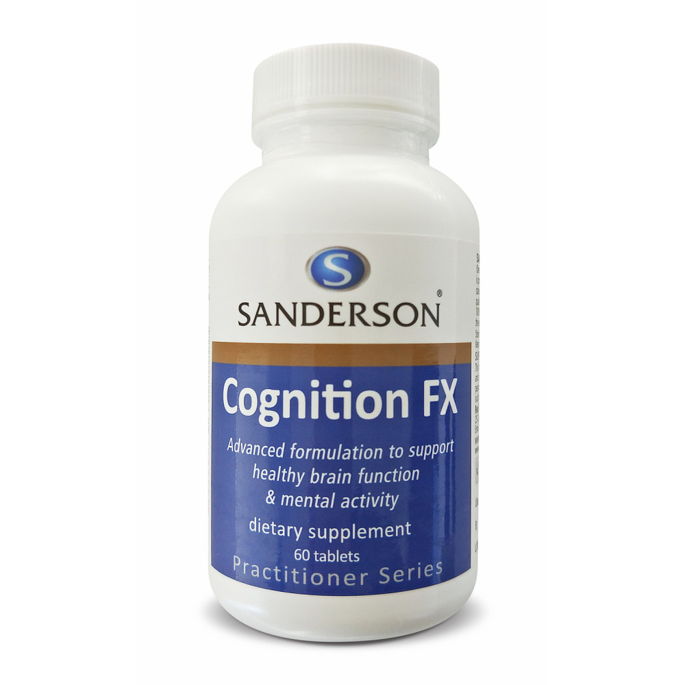 Cognition FX 60 Tablets - Sanderson | HealthPorter NZ