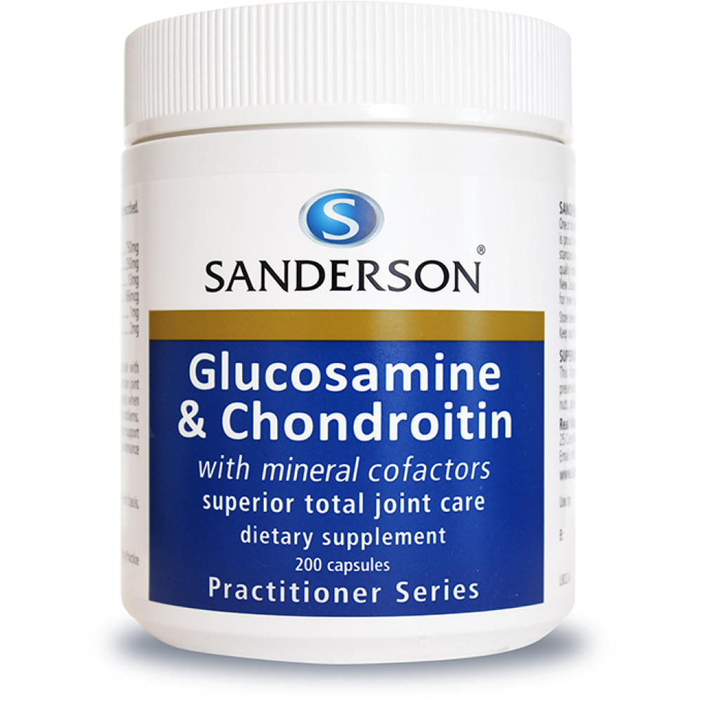 Glucosamine & Chondroitin with Co-Factors 200 Capsules ...