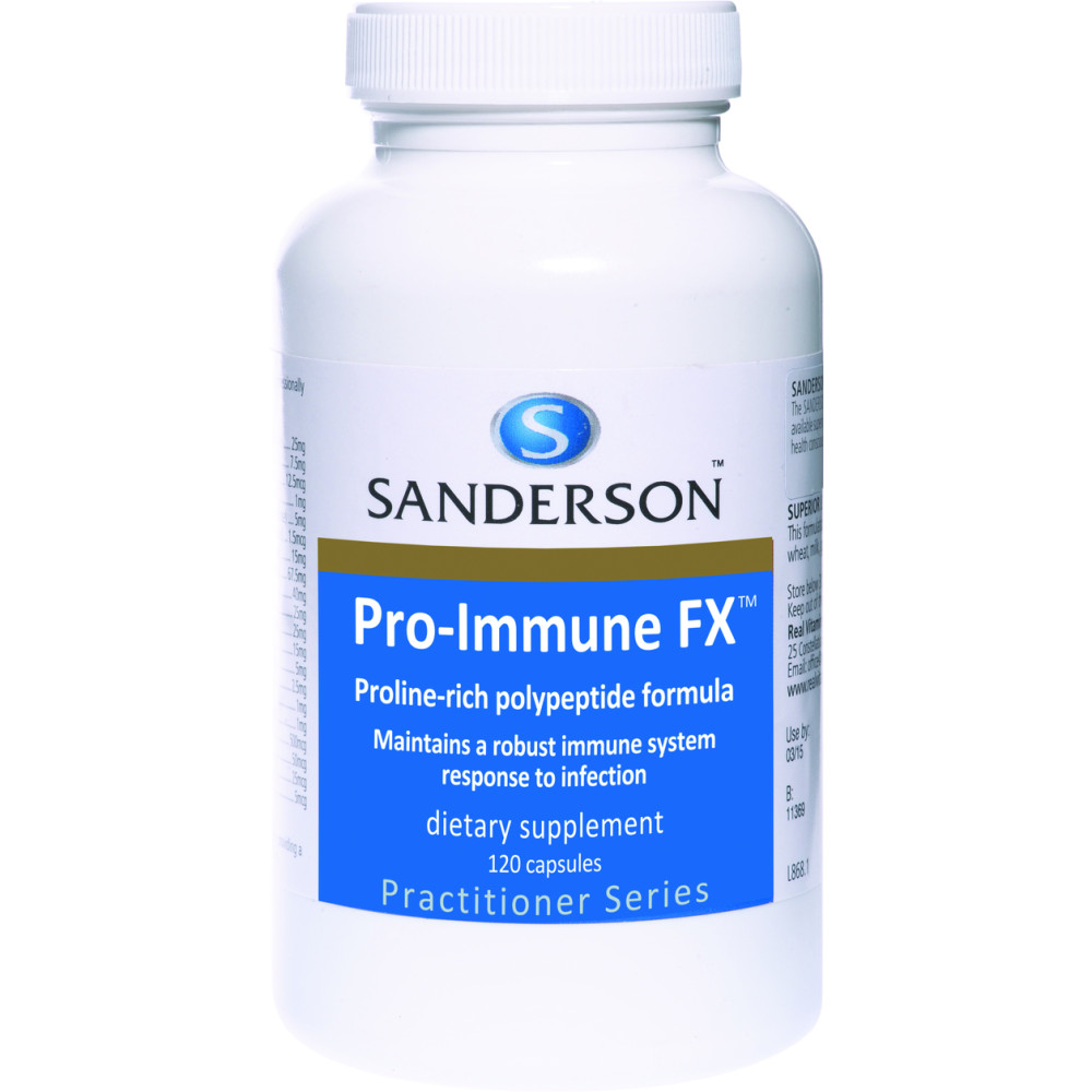 Pro-Immune FX 120 Capsules | Sanderson - HealthPorter NZ