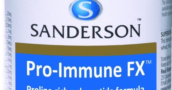 Pro-Immune FX 120 Capsules | Sanderson - HealthPorter NZ