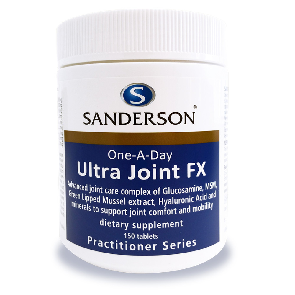 Ultra Joint FX 1-a-Day 150 Tablets | Sanderson - HealthPorter ...