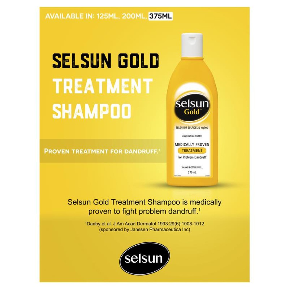 Anti Dandruff Treatment Shampoo - Selsun Gold | HealthPorter ...