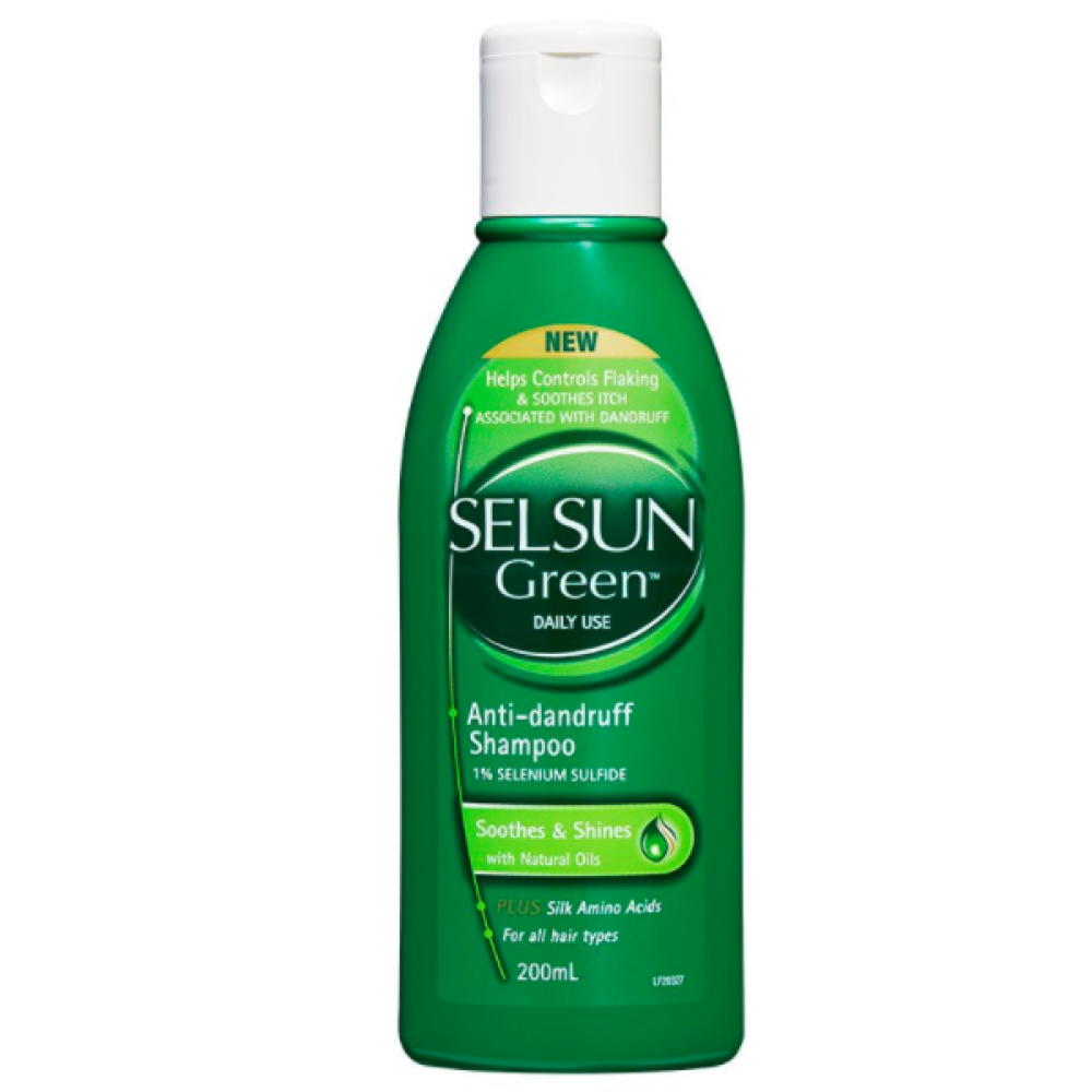 Anti-Dandruff Shampoo 200ml - Selsun Green | HealthPorter NZ
