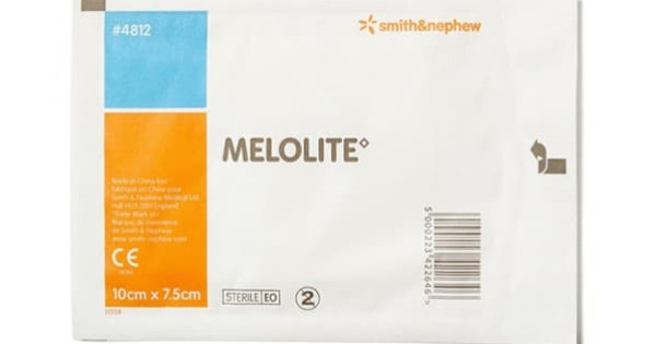 Smith & Nephew Melolite Dressing 10cmx7.5cm Single