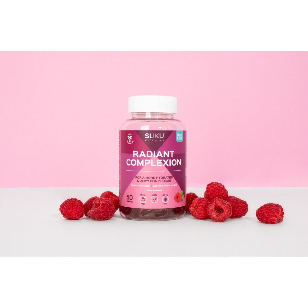 Radiant Complexion Gummies - SUKU Vitamins | HealthPorter NZ