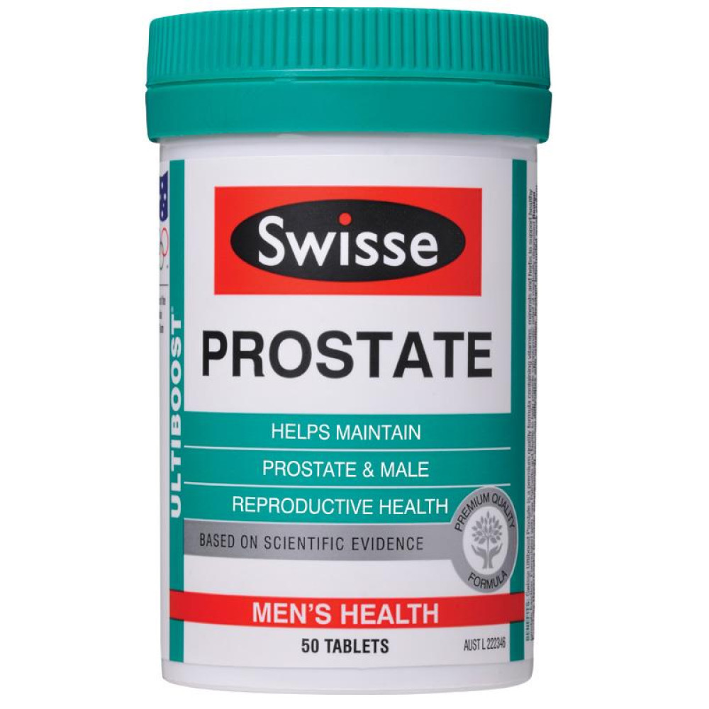 Swisse Ultiboost Prostate 50 Tablets - HealthPorter