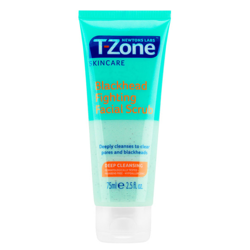 T-Zone Blackhead Fighting Facial Scrub 150ml - HealthPorter