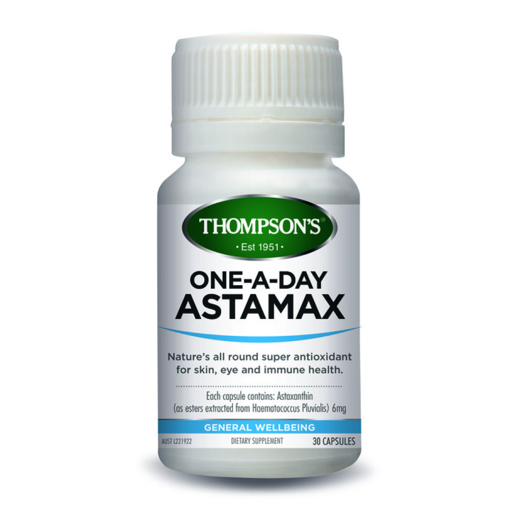 Thompson's AstaMax One A Day 30 Capsules - HealthPorter