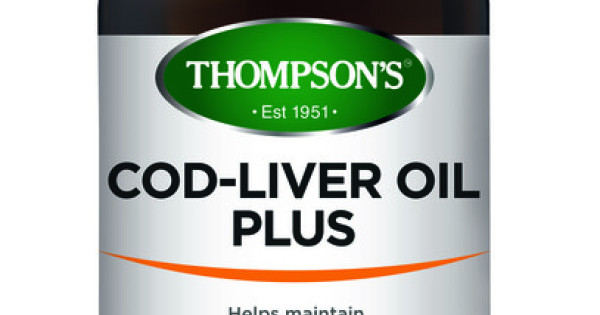 Thompson's Cod Liver Oil 100 Capsules - HealthPorter