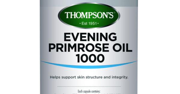 Thompson's Evening Primrose Oil 1000mg 300 Capsules - He ...