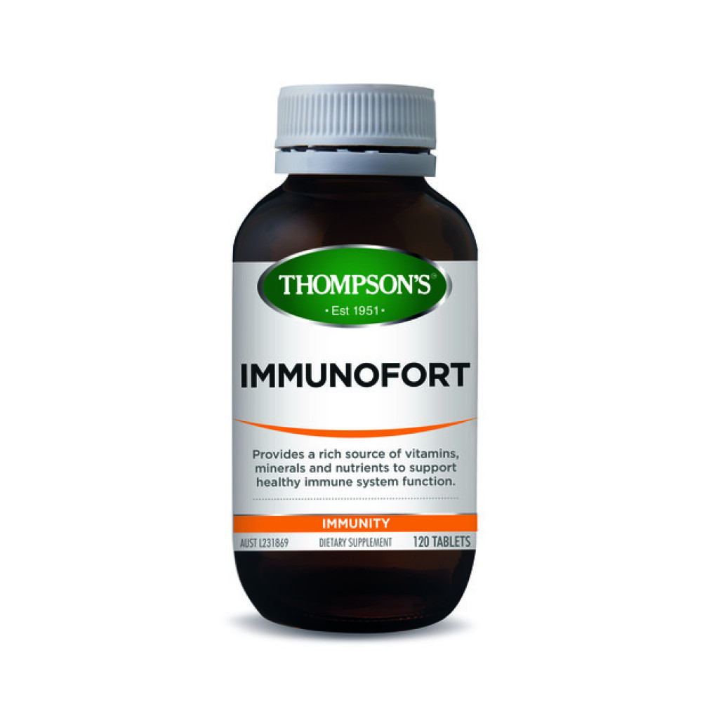 Thompson's Immunofort One A Day 120 Tablets - HealthPorter