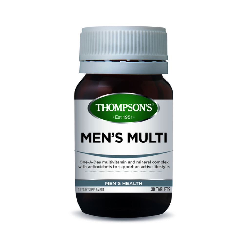 Thompson's Men's Multi One A Day 30 Tablets - HealthPorter