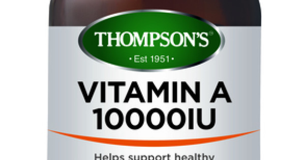 Thompson's Vitamin A 10000IU 100 Capsules - HealthPorter