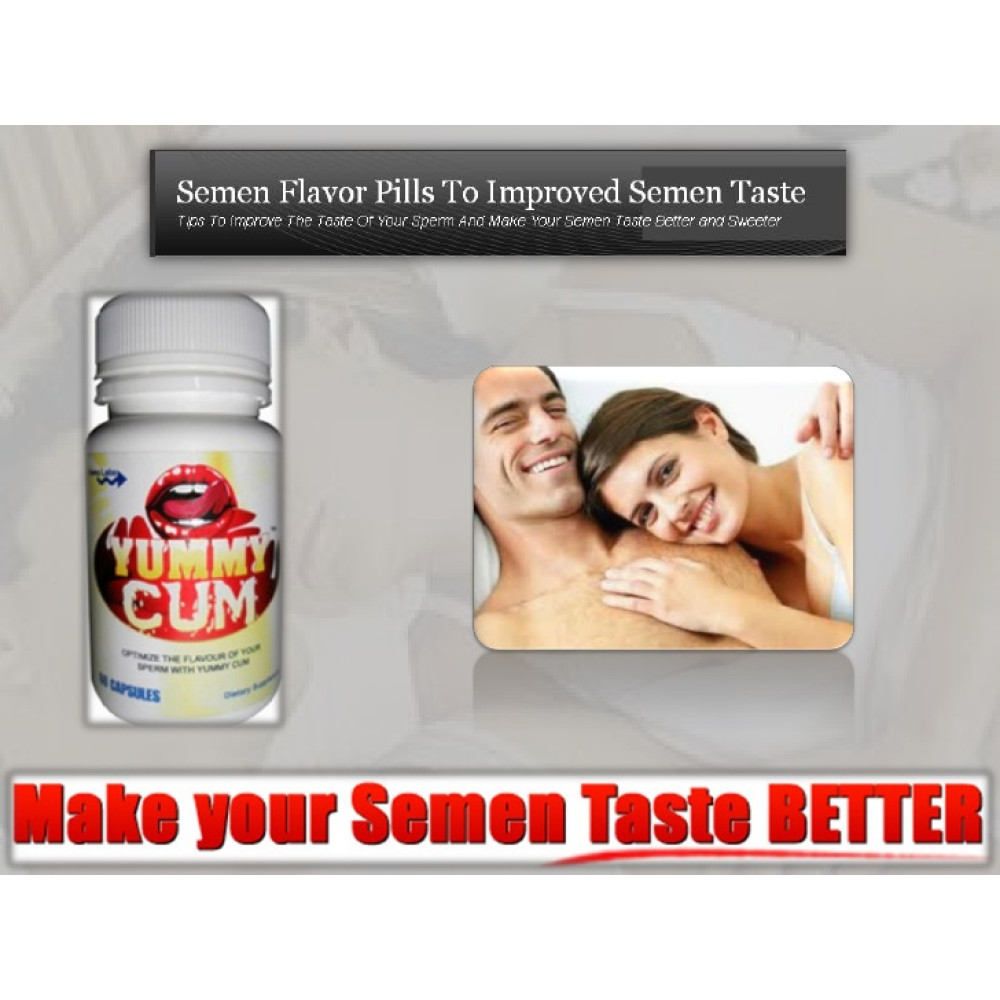 Yummy Cum Semen Taste Enhancer 60 Capsules | HealthPorter NZ