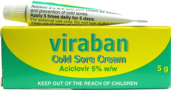 Viraban Cold Sore Cream 5g - HealthPorter