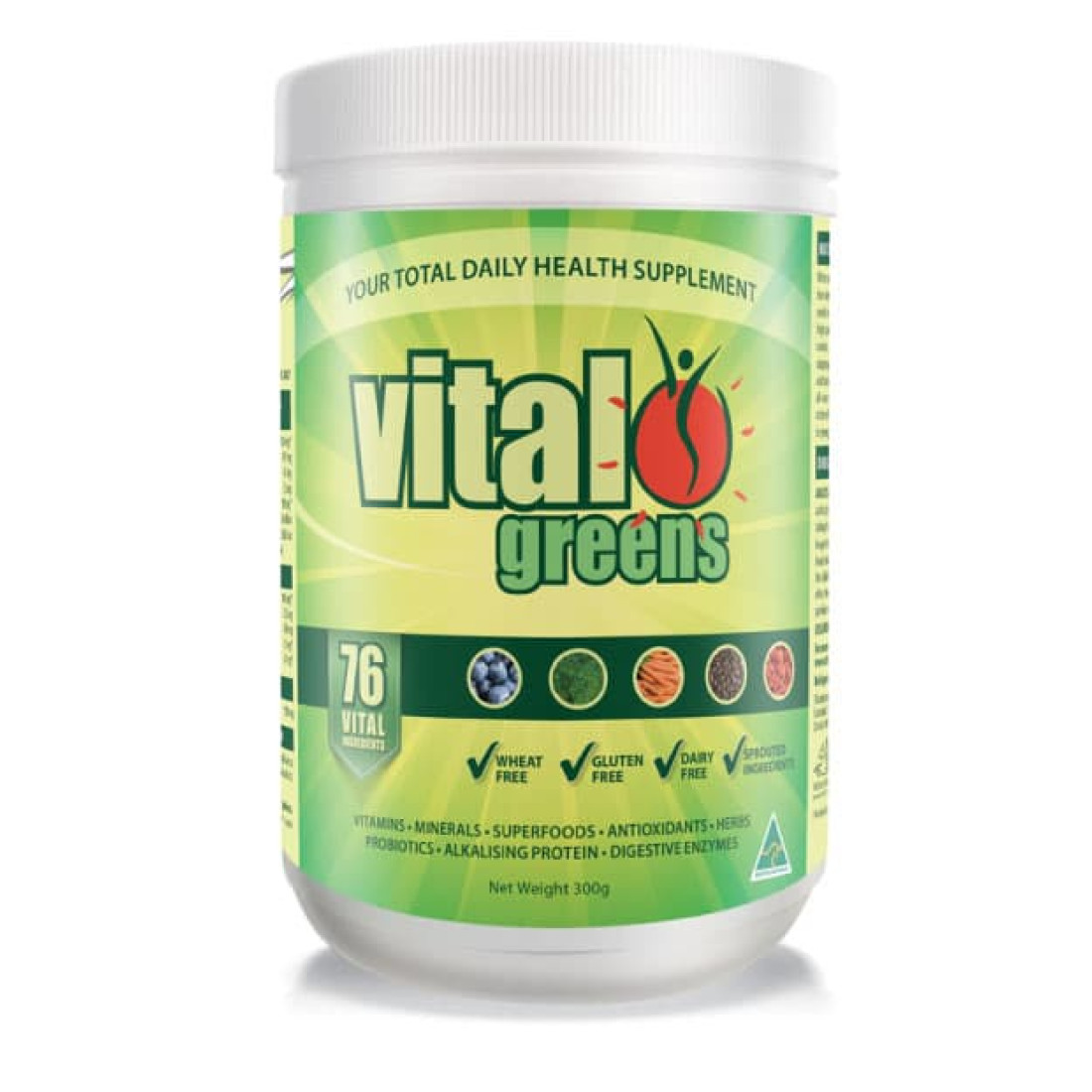 Vital Greens Powder 300g - HealthPorter