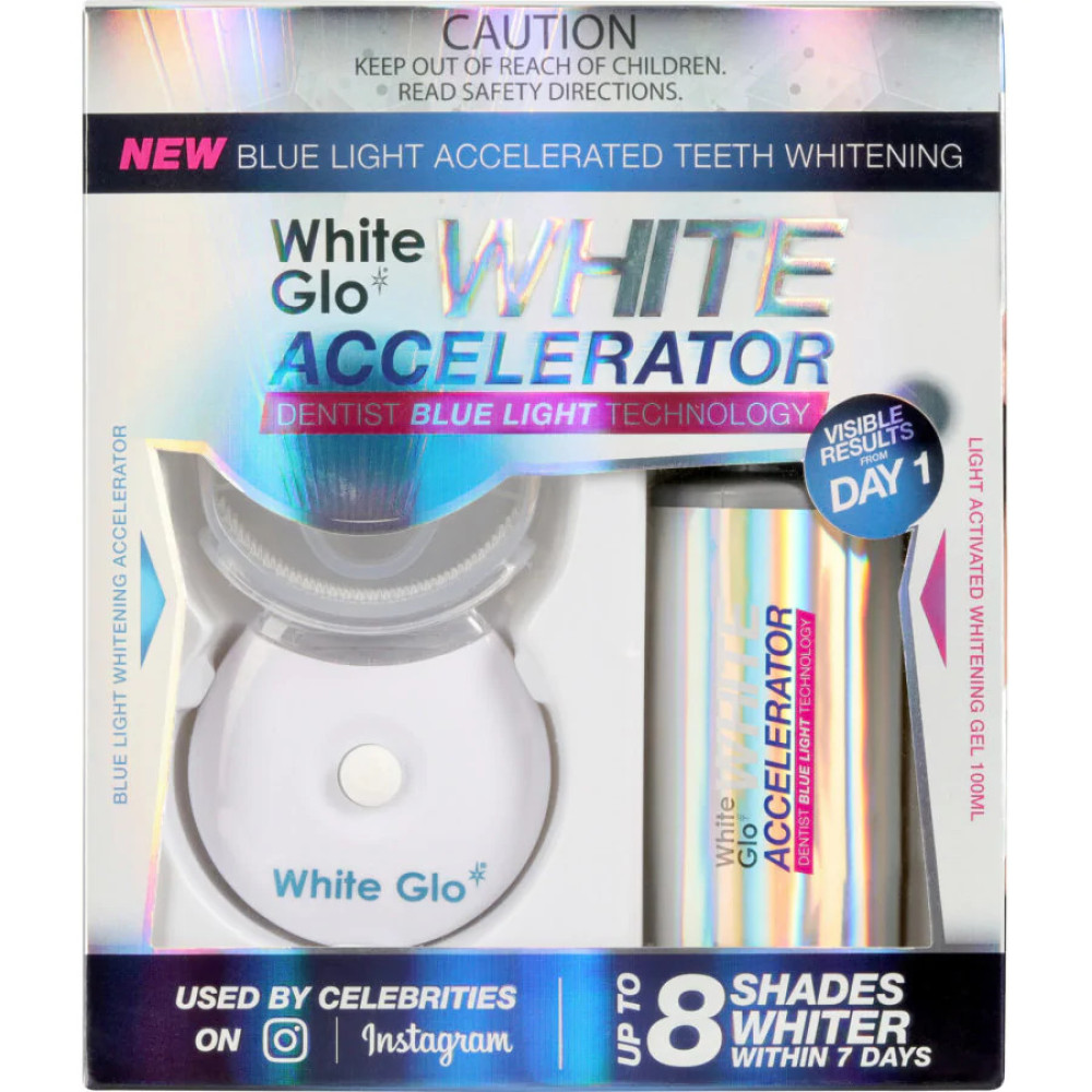White Glo Teeth Whitening Accelerator Kit | HealthPorter NZ